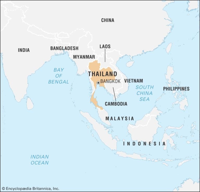 Where Is Thailand on the Map? – Spectacular Thailand